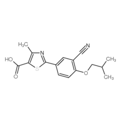 2-[3-cyano-4-(2-methylpropoxy)phenyl]-4-methyl-1,3-thiazole-5 ...